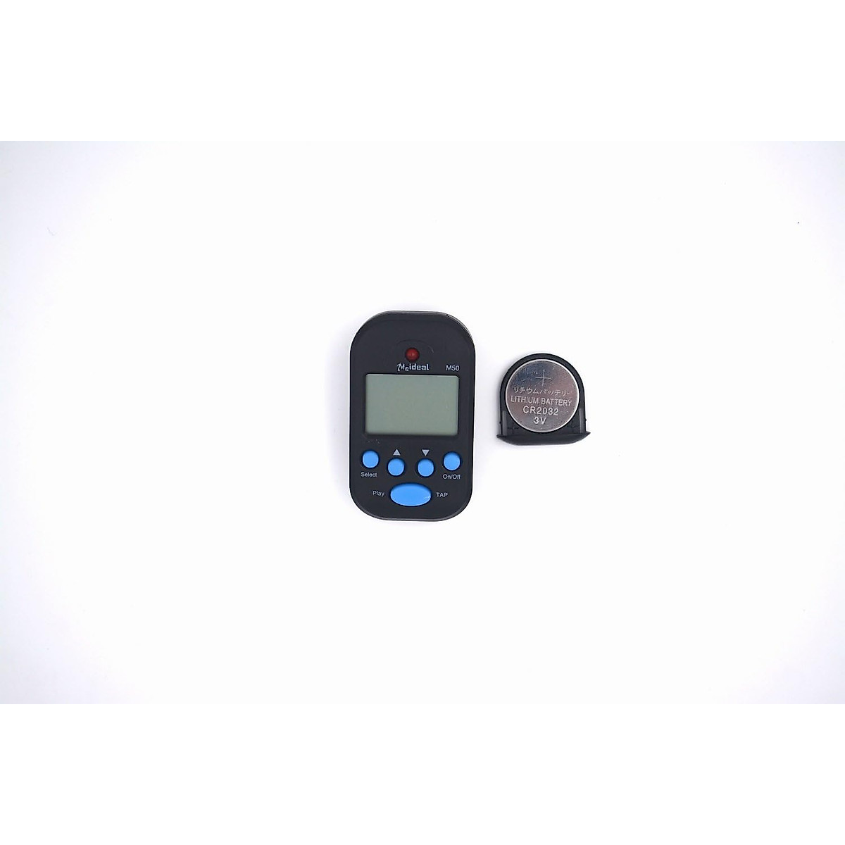 Metronome,Digital Metronome,Electronic Metronome,Clip On With Battery,Suitable for Piano,Violin,Guitar,Drum,Running,Dancing - Black