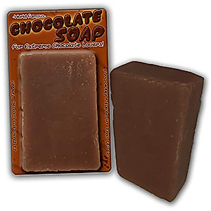 Chocolate Soap Chocolate Scented Bar Soap Funny Unisex Spa Gags for Women Men Chocolate Gags Secret Santa White Elephant Stocking Stuffers Novelty Soap Wife Friend Girlfriend