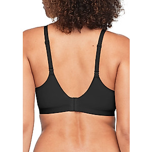 Warner's Women's Cloud 9 Super Soft Wireless Lift Convertible Comfort Bra RN1041A, Black, Large