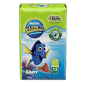 Huggies Little Swimmers Diapers, Small, 12 Count
