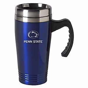 LXG, Inc. Penn State Nittany Lions Engraved 16oz Stainless Steel Travel Mug - Blue