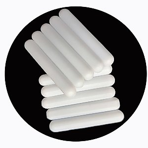 Magnetic Stirrer Stir Bars, Diameter 0.32 inch (8 mm), Length 2 inch (50 mm), 5 Pieces