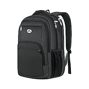 MATEIN Travel Laptop Backpack for Men, Water Resistant Anti-Theft Bag with USB Charging Port Fits 15.6 Inch Computer, Sturdy Work Business Backpacks for Men Women Gifts, Lightweight Casual Daypack