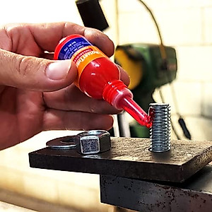 Permanent Hold Threadlocker, Heavy Duty High Strength Adhesive Locks Metal Fasteners Curing Sealant 0.35oz (RT272) by Rotary Thread