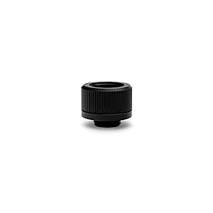 EKWB EK-Quantum Torque HDC-16 Compression Fitting for EKWB Rigid Tubing, 16mm OD, Black