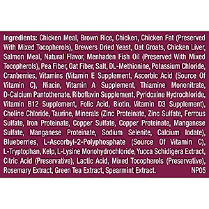 Natural Balance Original Ultra Chicken Meal & Salmon Meal Cat Food Whole Body Health Dry Food for Kittens to Adult Cats 15-lb. Bag