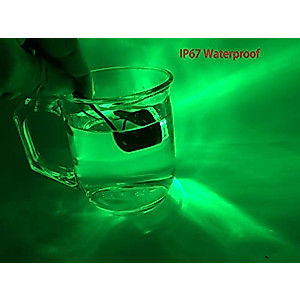 Aokzeeo 10 pcs green Oval 2.5 Inch 4 Diode Trailer Side Marker Lights Truck clearance Side marker Led Trailer Lights Waterproof