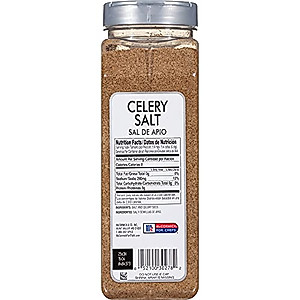 McCormick Culinary Celery Salt, 30 oz - One 30 Ounce Container of Celery Salt Seasoning for Creating Soups, Stews, Marinades, Sauces and More