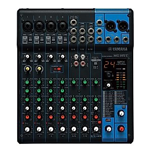 YAMAHA MG10XU 10-Input Stereo Mixer with Effects