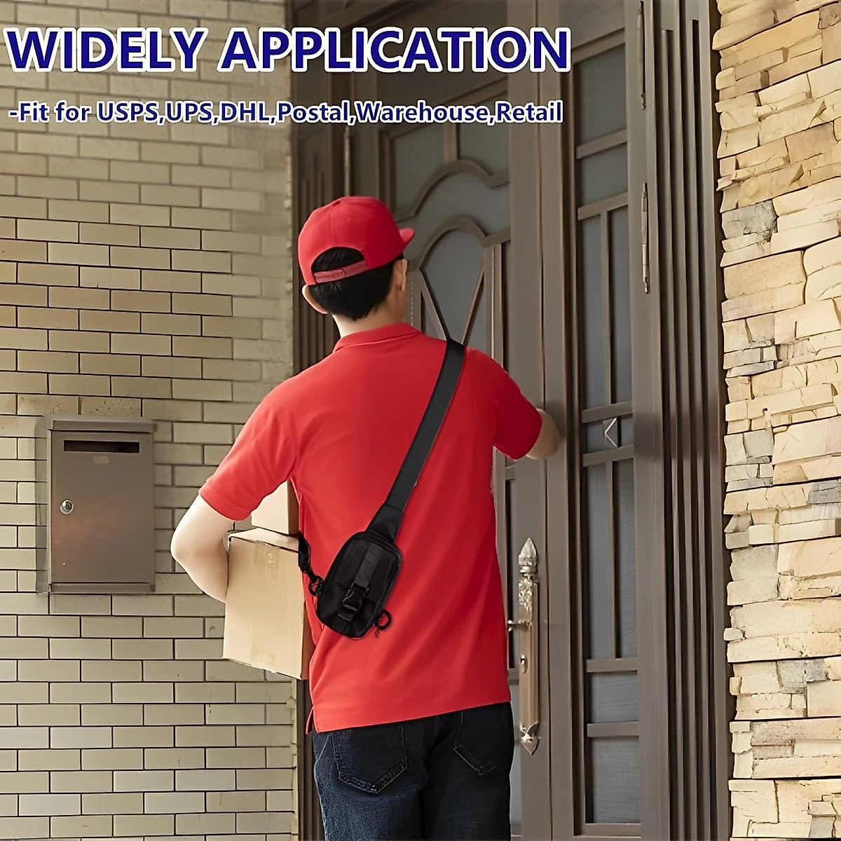 Universal Scanner Holster, Carrying Case Pouch Compatible with Zebra TC77 TC70 TC75x TC75 TC53 TC58 TC21 TC26 Most Handheld Barcode Scanner, Fit for Express Warehouse