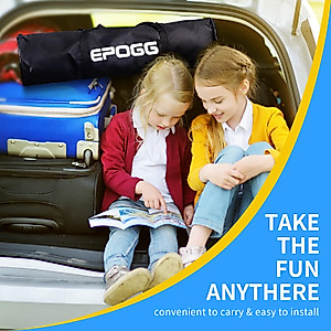 Hamino Pickleball Set with Net Wheels, 22 FT Regulation Size Pickleball Net Set with Steady Metal Frame Base/Sturdy PE Net/600D Carrying Bag, Portable Outdoor Driveway Home Backyard Fun for All Ages