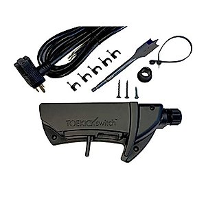 TOEKICKswitch - Hands-Free, Foot Operated, Garbage Disposal Switch