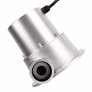 Small Water Turbine Hydro Generator Permanent Magnet Brushless Motor for Hydroelectric Power Generation Supports Charging 12V 24V Batteries for Off Grid Applications (SJ18B)