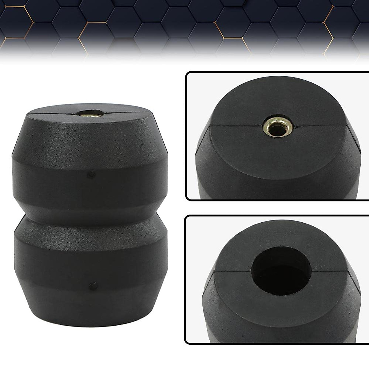 PIT66 Rear Suspension Enhancement System Compatible with Dodge Ram 2500 2WD 2014-2021/Compatible with Dodge Ram 2500 4WD 2014-2021 DR2500D