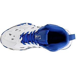 AND1 Kids Boys Chaos Basketball Sneakers Shoes - Blue, White - Size 4.5 M