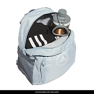 adidas Linear 3 Mini Backpack, Wonder Blue/White, One Size