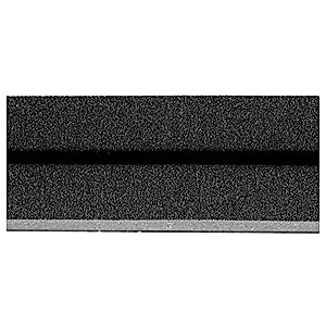 Carlisle FoodService Products 36622200 Commercial Foam Rubber Floor Squeegee with Plastic Frame, 22" Length, White-Black