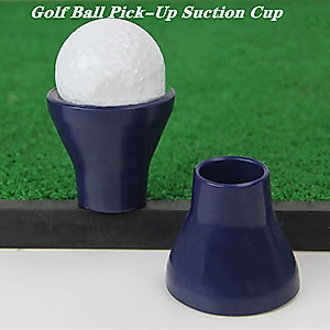 POFUIERKN 6 Pcs Golf Ball Retriever Putter Picker Suction Cup Picker Grip Pick Up Tool