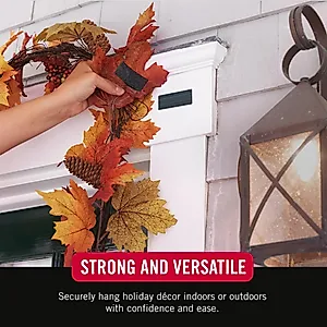 VELCRO Brand Heavy Duty Tape with Adhesive - Cut Strips to Length - Holds 10 lbs, Black - Industrial Strength Roll, Wide 10Ft x 2In - Strong Hold for Indoor or Outdoor Use