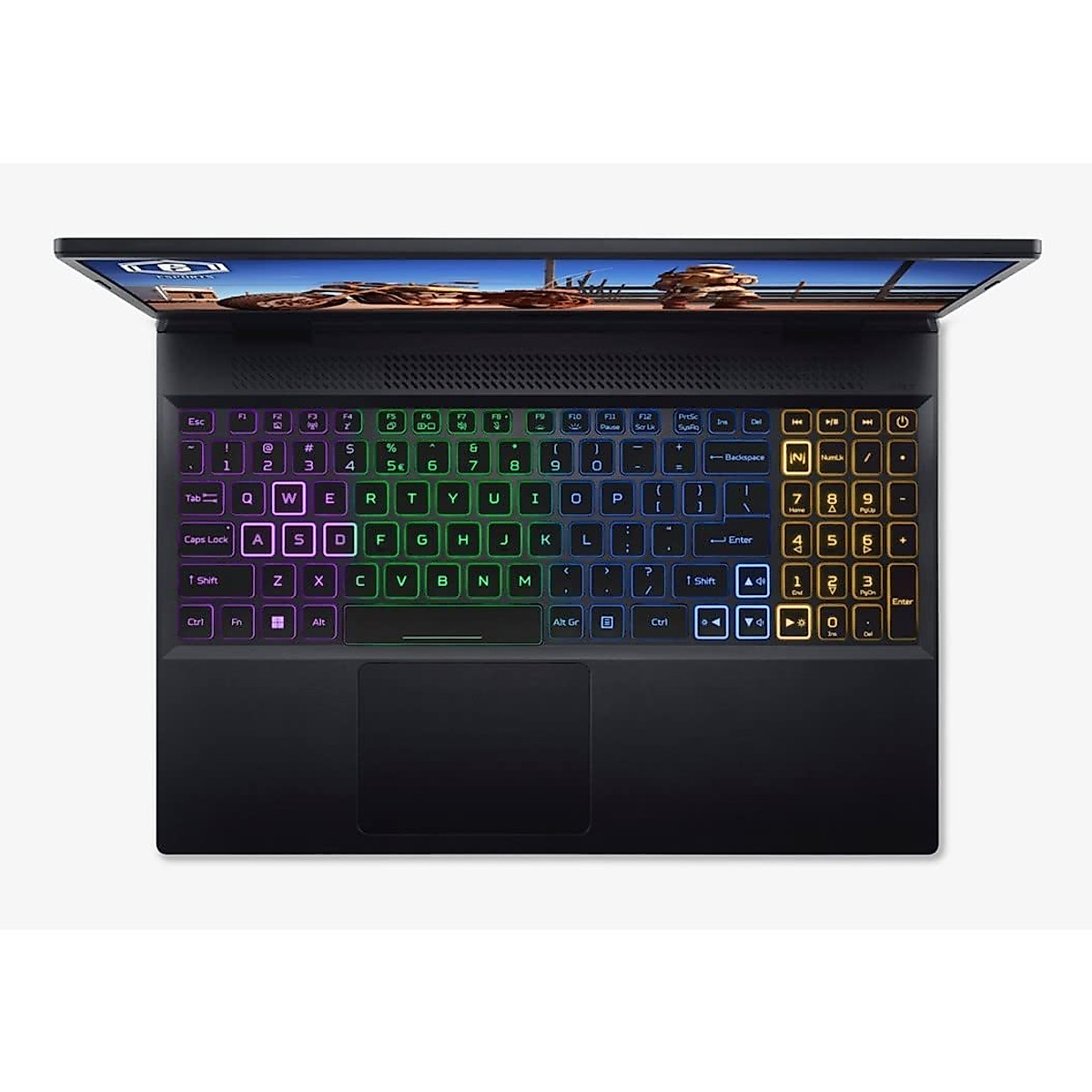 acer Nitro 5 Gaming Laptop, 15.6" FHD 144Hz IPS, 12th Gen Intel 12-Core i5-12500H, GeForce RTX 3060 140W, 16GB RAM, 1TB PCIe SSD+1TB HDD, VR Ready, TB4, WiFi6, 4-Zone RGB, SPS HDMI 2.1 Cable, Win 11