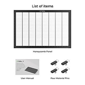 xTool Honeycomb Working Table, Soulmate S1