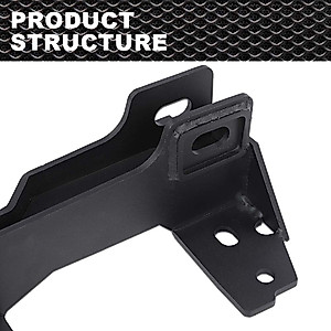 CNNELL Track Bar Drop Bracket Compatible with 2011-2021 Ford F250 F350 4WD 2-3.5" Lift Kit w/screw