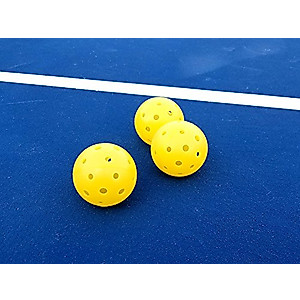 TOURNA Strike Outdoor Pickleballs (12 Pack) - USAPA Approved, Optic Yellow (PIKL-12-OY-O)