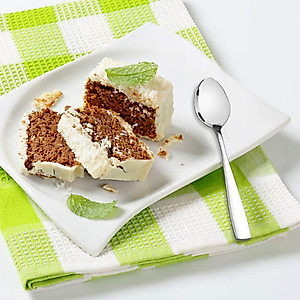 HOMMP 16-Piece Stainless Steel Teaspoons, 5.9-Inch