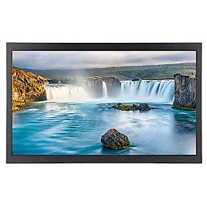 17.3 Inch Display Full HD Embedded Industrial Metal Monitor Normal Non-Touch Version, 1920x1080 Physical Resolution WLED Display 400CD/Mm2 Normal Screen (Does Not Support