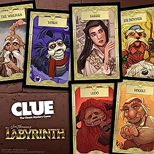 CLUE: Labyrinth | Solve The Mystery - Who Does Jareth Control, Where is Toby, and What Object is Used | Collectible Clue Game Based on Jim Henson’s Labyrinth | Officially-Licensed Game