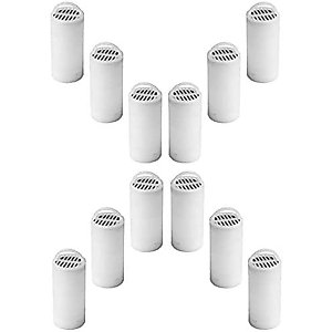 NISPIRA Charcoal Water Filter Replacements for Drinkwell 360 Pet Dog Cat Water Fountain, 12 Packs