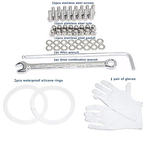 RISEDC Time Capsule Container Waterproof Stainless Steel Lock Future Graduation Gift Storage Goods 20cm/7.9inch