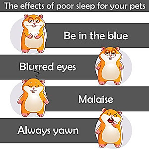 Hamster Warm Nest Cave, Small Animals Plush House, Guinea Pig Cold Weather Hanging Hammock, Pets Cold-Proof Bedding Hideout for Sugar Glider Squirrel Hamster Parrot Mice Chinchilla Flying Rat