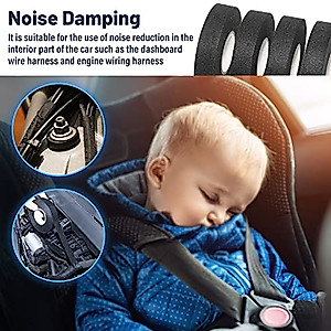 RED WOLF ISO Radio Wire Connector Male & Female w/Wiring Harness Tape 5 Rolls for Peterbilt Freightliner Semi Truck International Volvo Sterling Mack Kenworth Stereo Protection Noise Damping