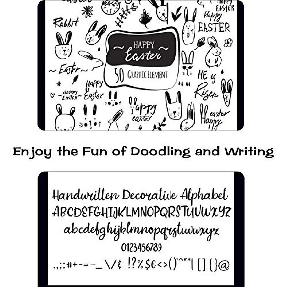 Permanent Markers,Shuttle Art 70 Pack Black Permanent Marker set,Fine Point, Works on Plastic,Wood,Stone,Metal and Glass for Doodling, Marking