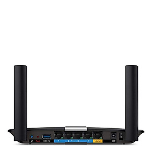 Linksys EA6350 Dual-Band Wi-Fi Router for Home (AC1200 Fast Wireless Router),Black
