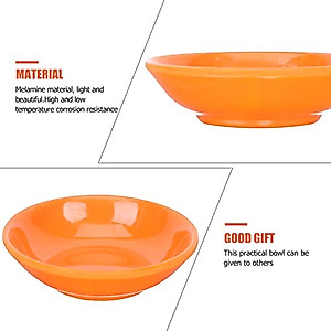 UPKOCH Household Dipping Bowl 10pcs Small Dipping Bowls Soy Sauce Dish Kitchen Condiment Dishes Melamine Dip Soy Sauce Dishes Side Dishes for Home Kitchen Vinegar Dish