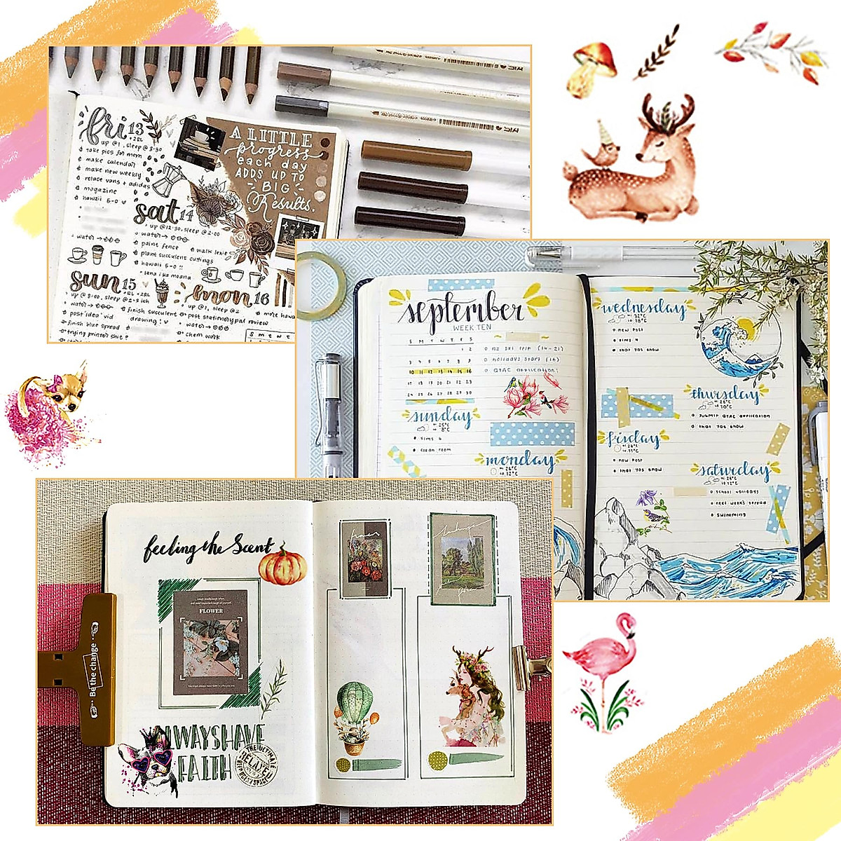 Rub on Transfers for Crafts, 16Sheets Animals and Gilrs Rub on Transfer Stickers Rub on Stickers Transfer Stickers Rub on Transfer Rub on Transfer Paper Transfers for Crafts for Junk Journa