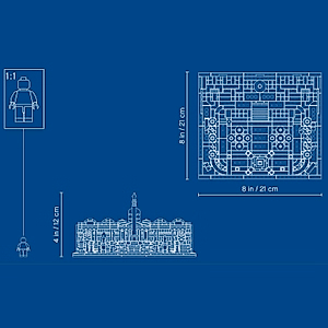 LEGO Architecture 21045 Trafalgar Square Building Kit (1197 Pieces)