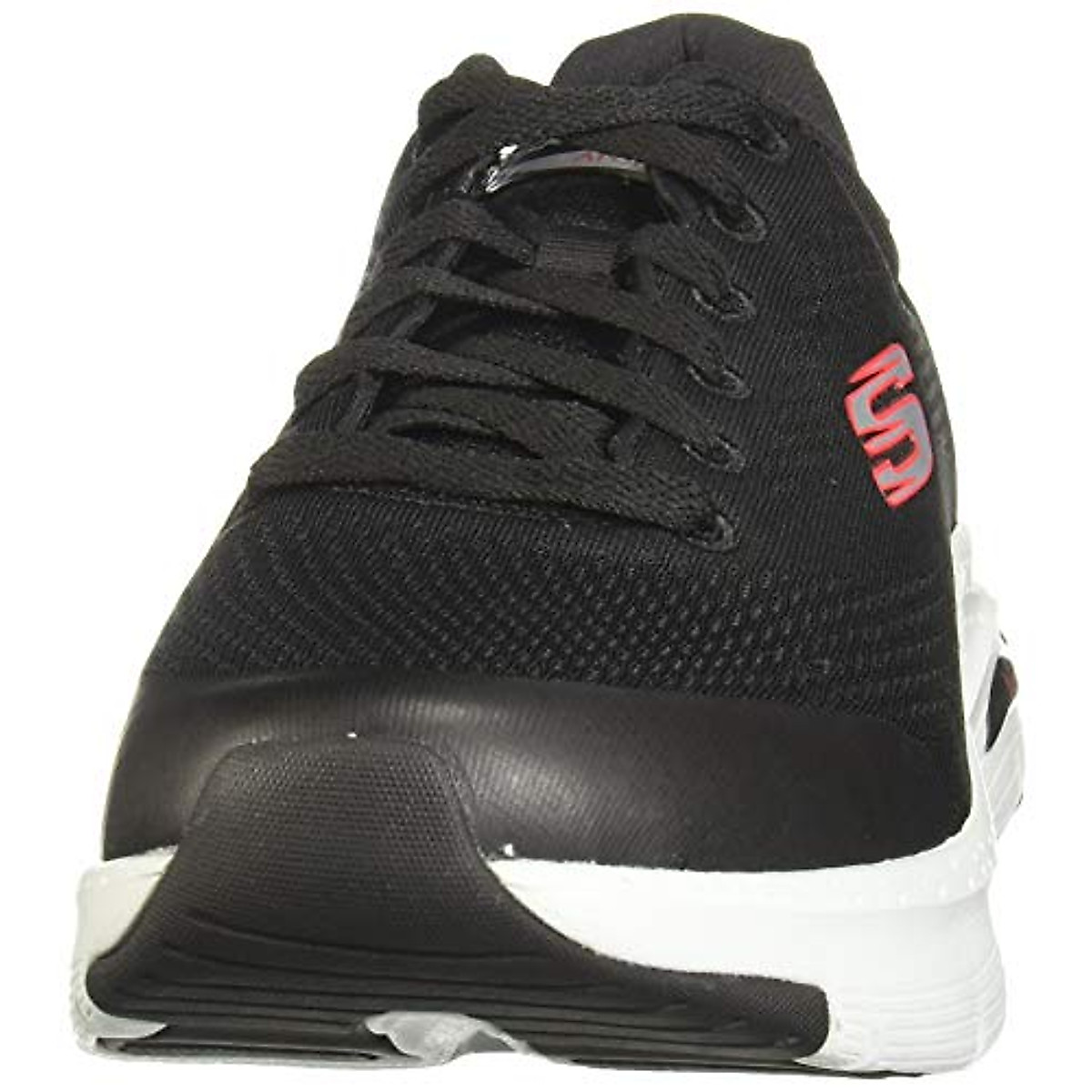 Skechers Men's Arch Fit Blk-red 11 WW US