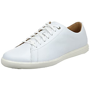 Cole Haan mens Grand Crosscourt Ii Sneaker, White Leather, 10.5 US