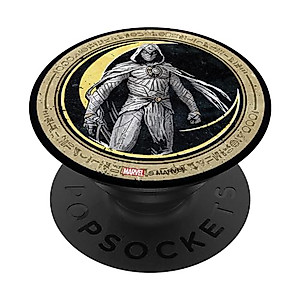 Marvel Moon Knight Crescent Egyptian Hieroglyphs PopSockets Standard PopGrip