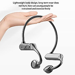 Back-mounted Headset Long Battery Life for Daily Life Simple and Fast Linking of Devices Often Minimalist Sports Earphones Simple and Fast Linking of Devices Suitable for Running Fitness Activities