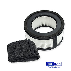 PUREBURG AFH-Z1000-01 Replacement Filter Compatible with TruSens Z-1000 Air Purifier (Small Room),2-Pack H13 HEPA Activated carbon Air Clean VOCs Dust