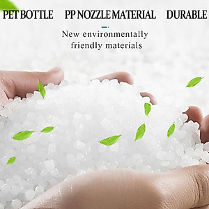 Amber Spray Bottle Cleaning Spray Bottles,Healthy Plastic, 32oz Spray Bottle For Hair&Hand&Clothe&Bathroom&Plant, Empty Mister Refillable Spray Bottles With ET,Essential Oil,Water,etc.(2 pack)