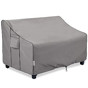 BOLTLINK Outdoor Patio Furniture Covers Waterproof ,Durable 3-Seater Sofa Cover Fits up to 76W x 32.5D x 33H inches