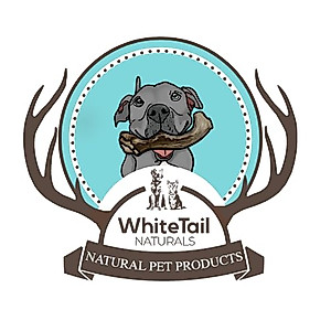 WhiteTail Naturals| USA Prime Split-Cut Elk Antlers for Dogs | 3 Pack Small | All Natural Dog Chews | Naturally Shed, Cruelty-Free- Half Antler Horn Chew Toy