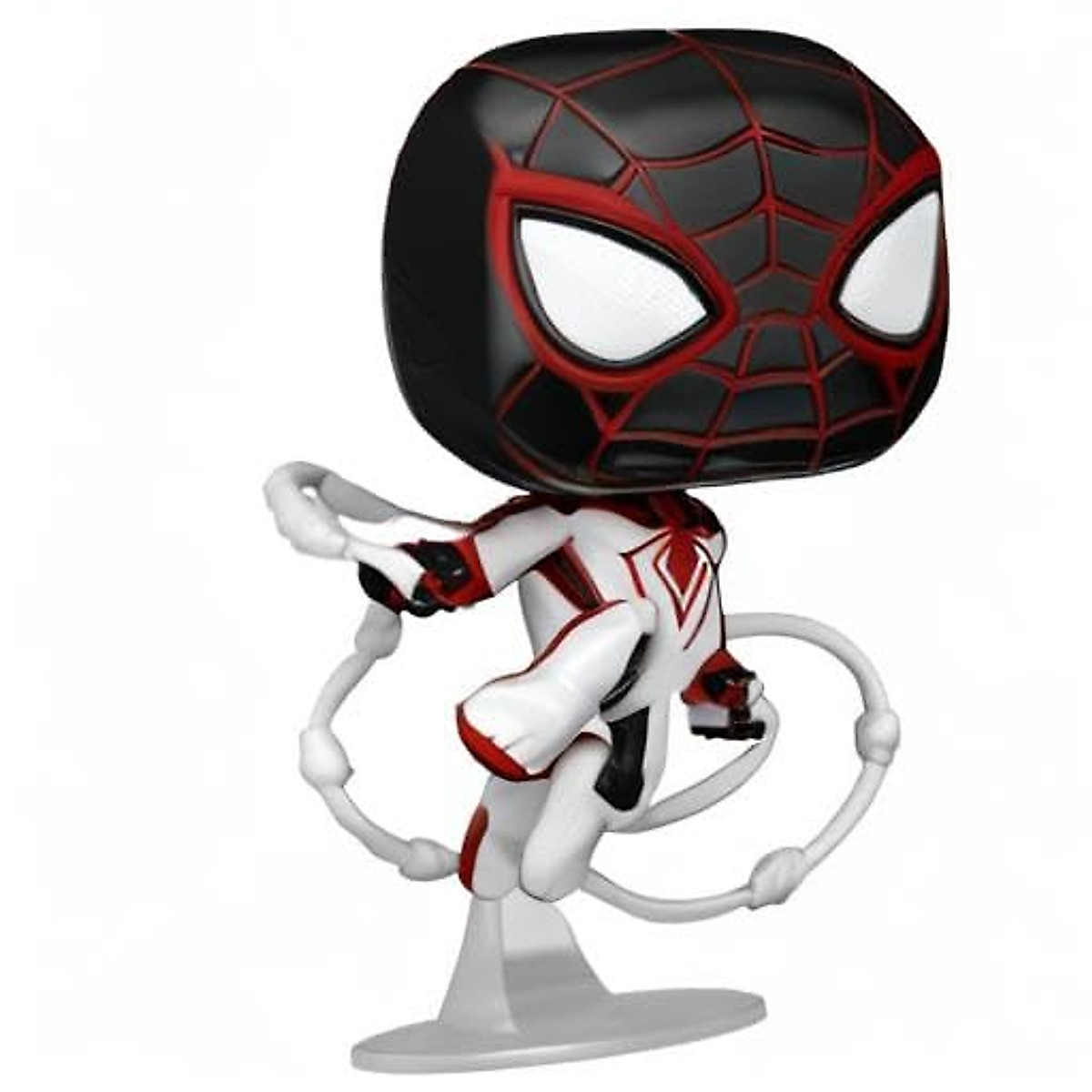Spider-Man Miles Morales T.R.A.C.K. Track Suit Pop # 768 Marvel Gamerverse Vinyl Figure (Bundled with EcoTek Protector to Protect Display Box)