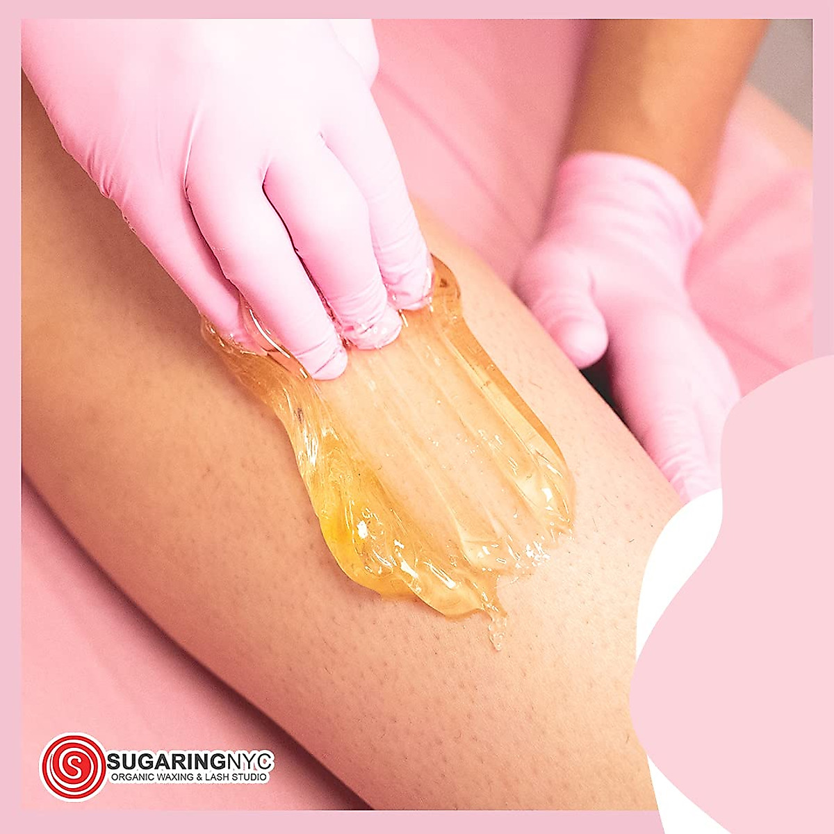 Sugaring Paste Package - 12oz Sugaring Paste for sensetive skin and set of Gloves and Two Plastic Applicators