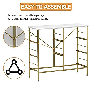 Visiblesser White Dresser for Bedroom, Fabric Dresser for Closet, 6 Drawer Dresser with Metal Frame, Chest of Drawers for Living Room, Hallway, Nursery